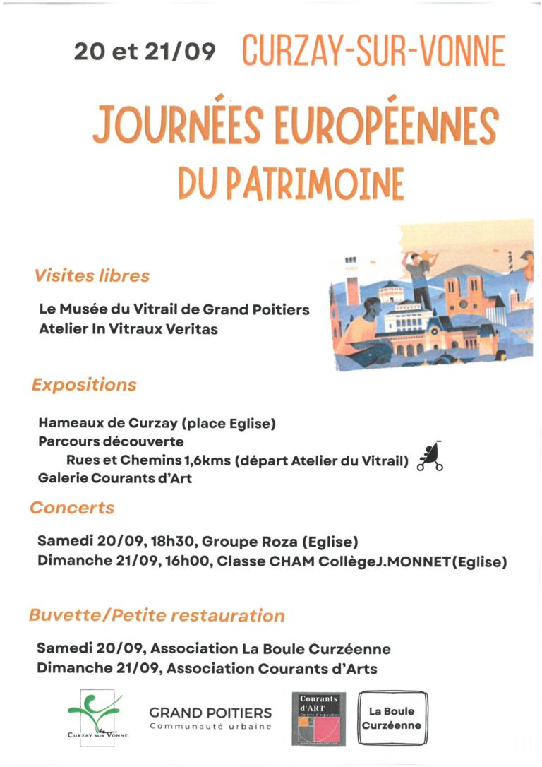 Journées du patrimoine - Curzay-sur-Vonne - CSC "La Maison pour Tous du ...